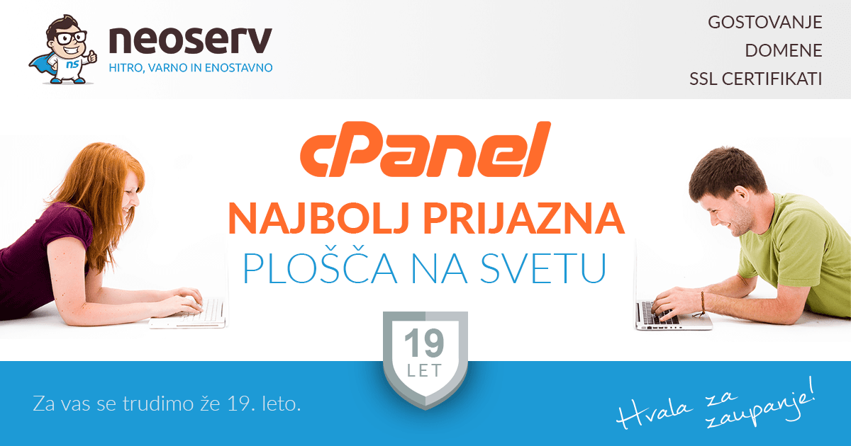 cPanel Control Panel – Easy Web Hosting Management • NEOSERV.com